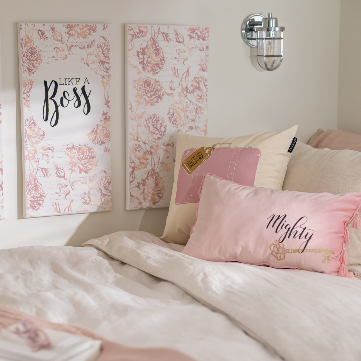 Chalk Couture. Unsinkable Collection—Floral Script Pattern