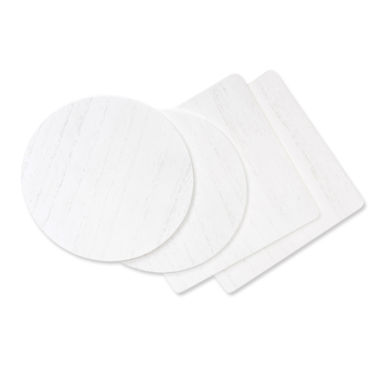 Chalk Couture. Simple Shapes (4-Pack, Round, Square, 6")