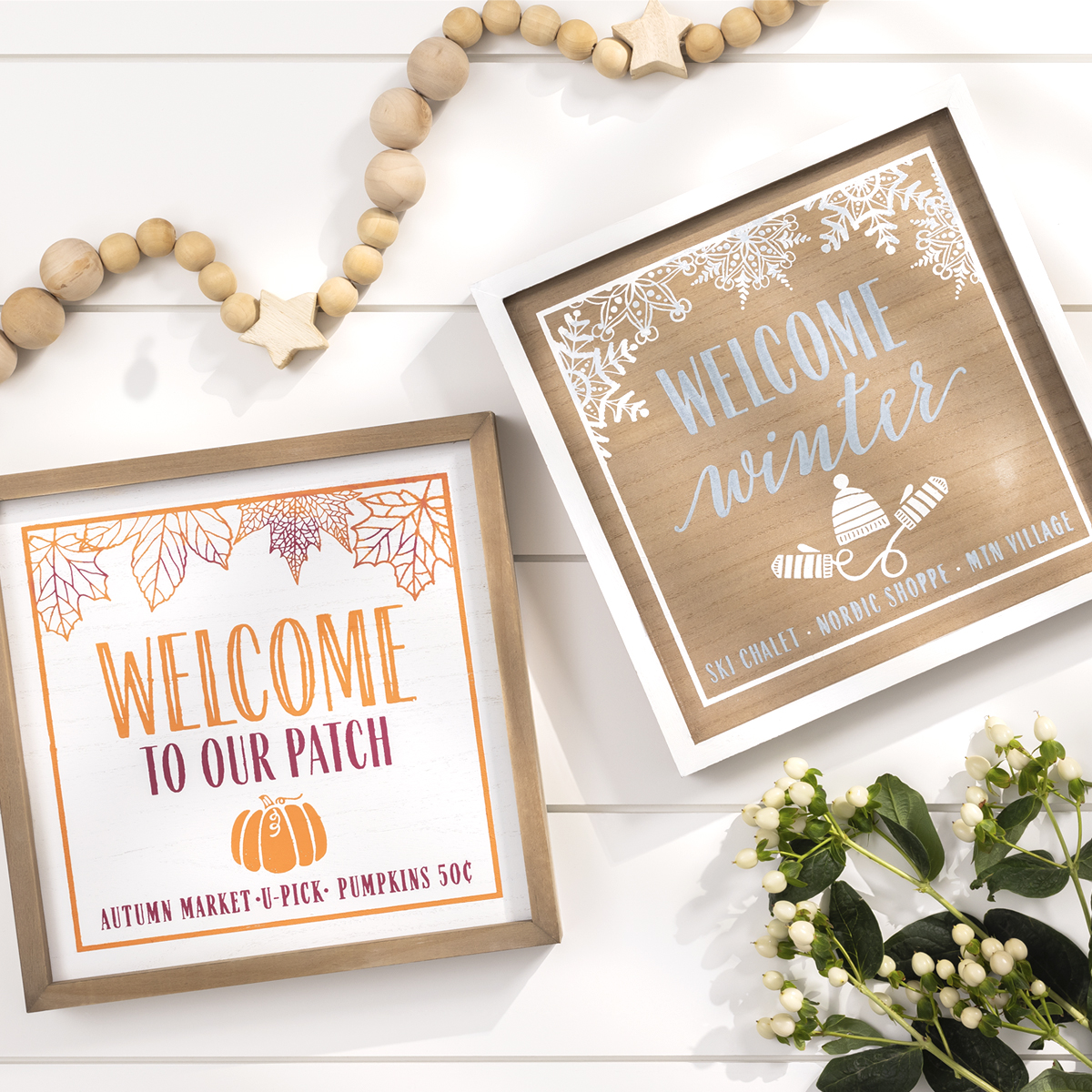 Chalk Couture. Seasonal Welcome Signs