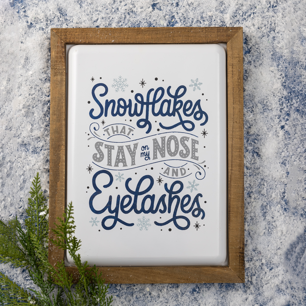 Chalk Couture. Snowflakes That Stay | Home Decor | Chalk Couture