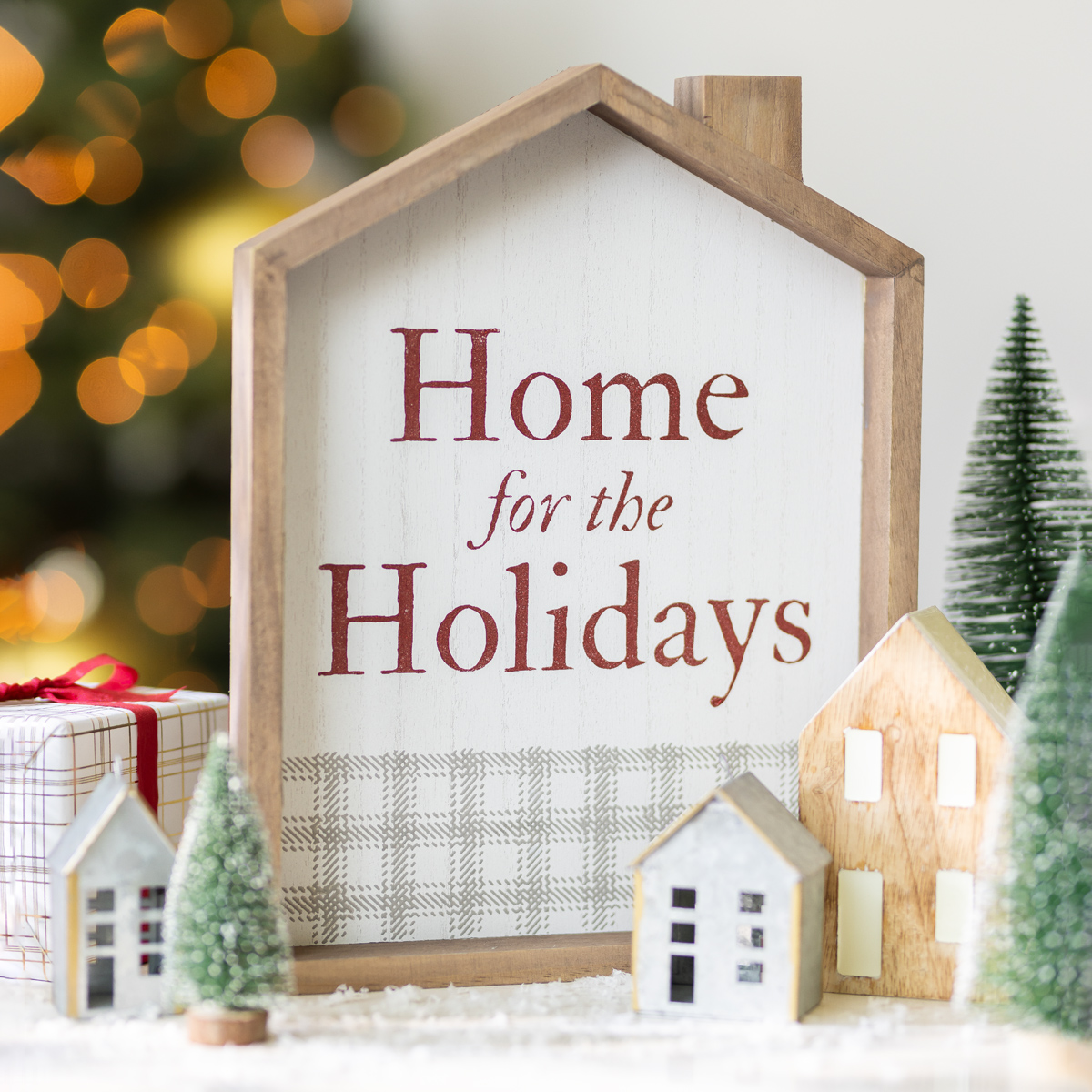 Chalk Couture. Home for the Holidays Plaid | Holiday Décor | Chalk Couture™