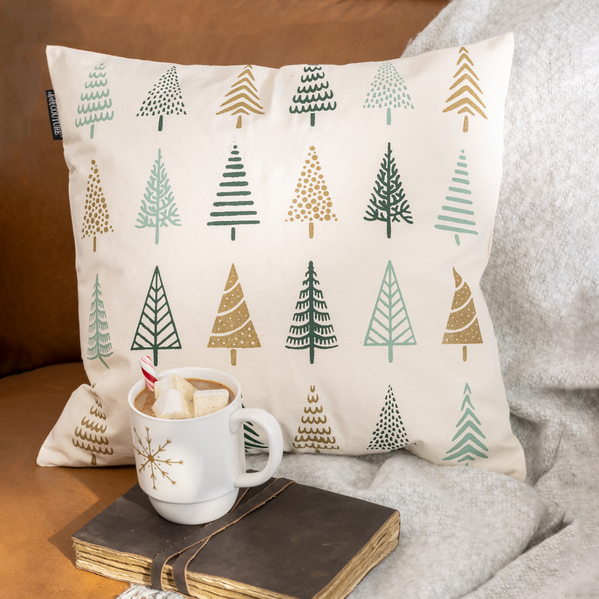 Chalk Couture. Happy Little Trees Pattern | Holiday Decor | Chalk Couture