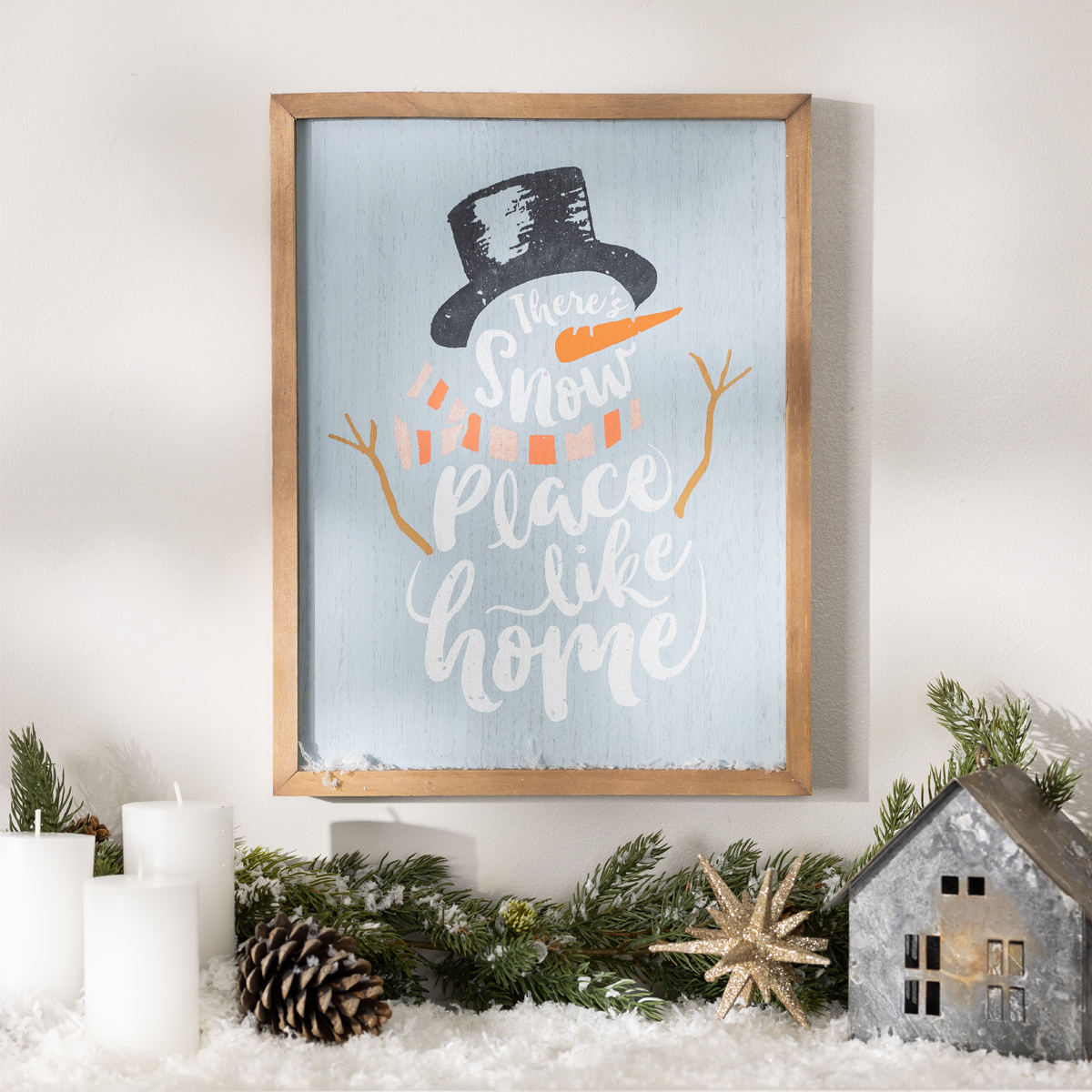 Chalk Couture. Snow Place Like Home | Holiday Décor | Chalk Couture™