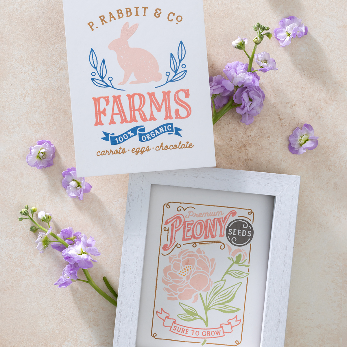 Chalk Couture. Rabbit & Co, Sure to Grow | Home Decor | Chalk Couture