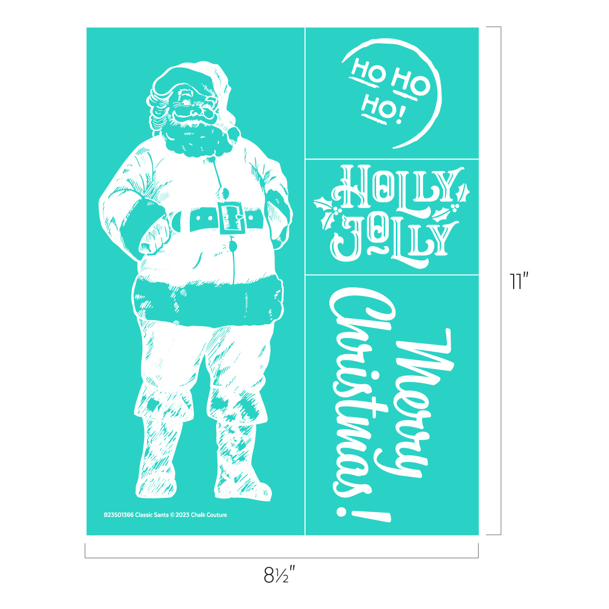 Chalk Couture. Digital Bundle - Classic Santa | Chalk Couture