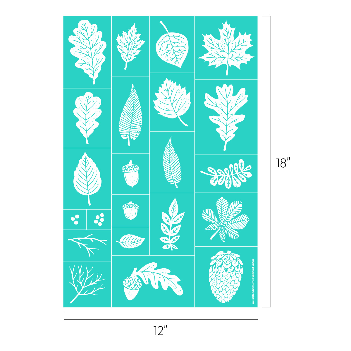 Chalk Couture. Digital Bundle - Autumn Leaves | Chalk Couture