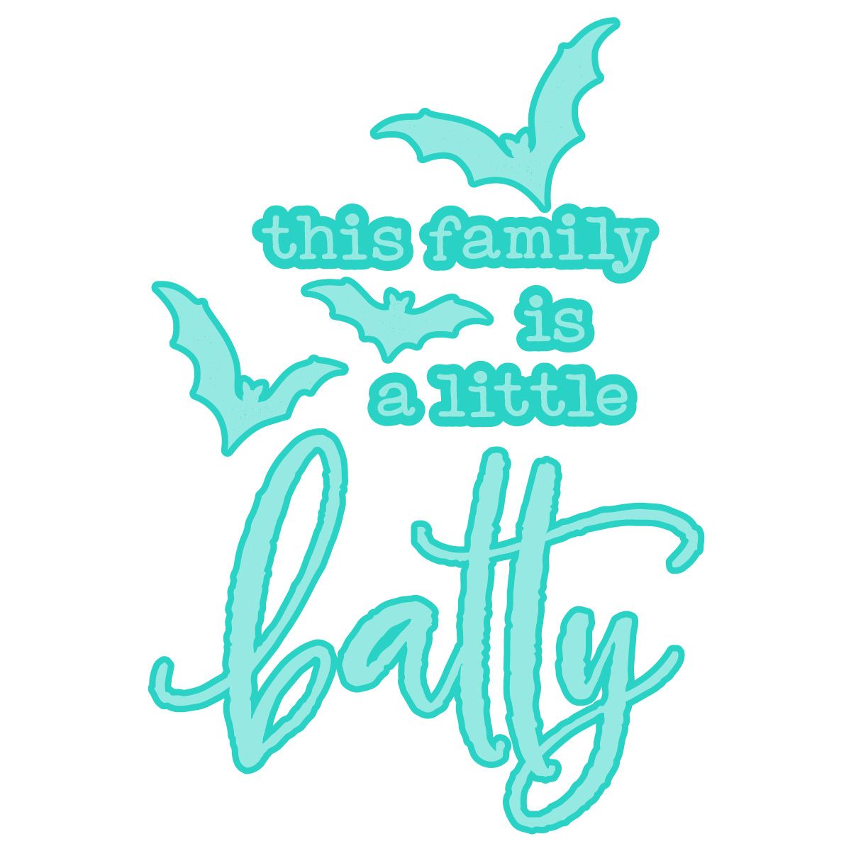 Chalk Couture. Digital Download - A Little Batty | Chalk Couture