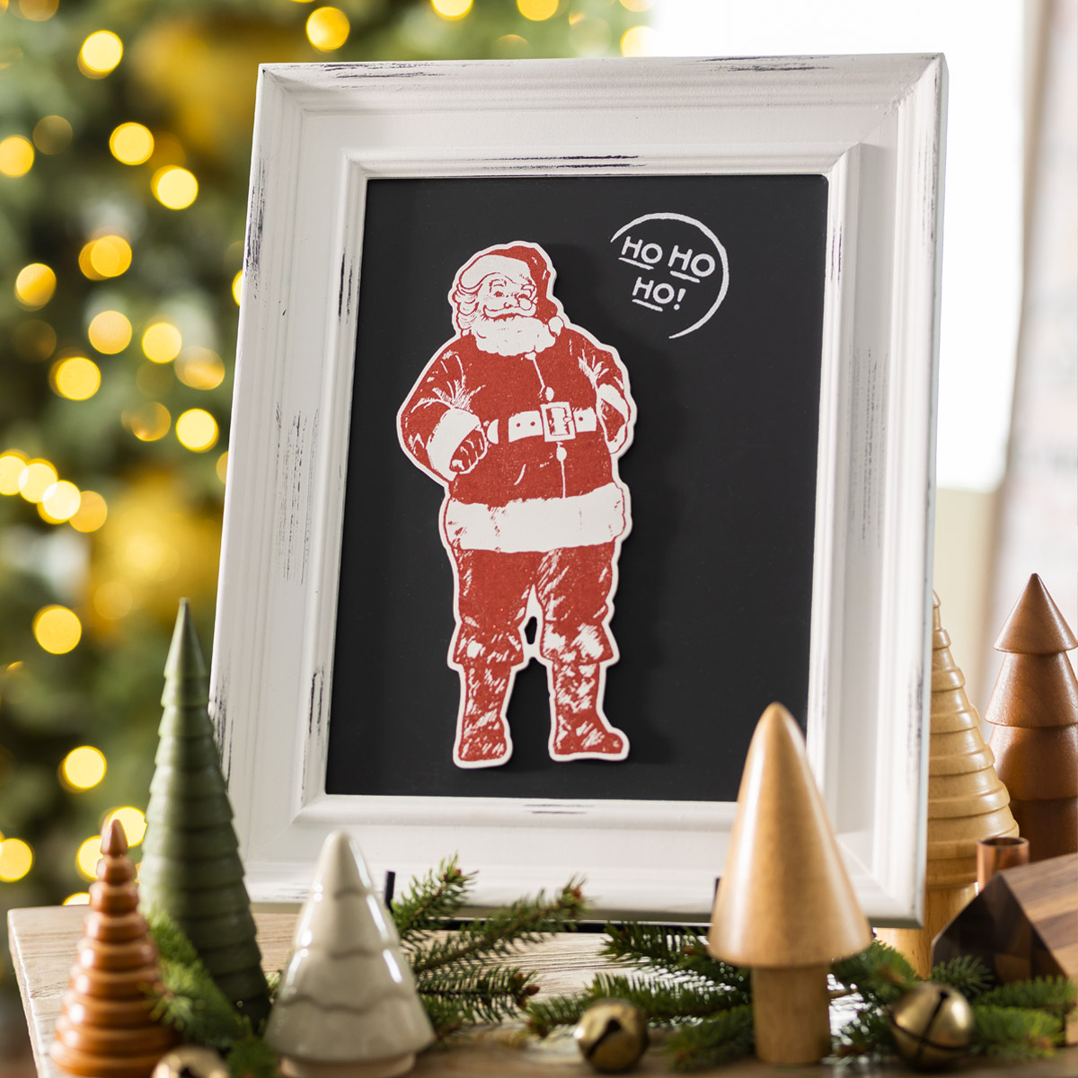 Chalk Couture. Classic Santa | Home Decor | Chalk Couture