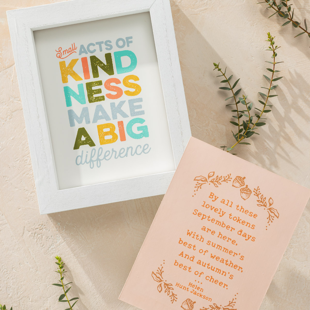 Chalk Couture. Acts of Kindness, September Days | Home Decor | Chalk ...