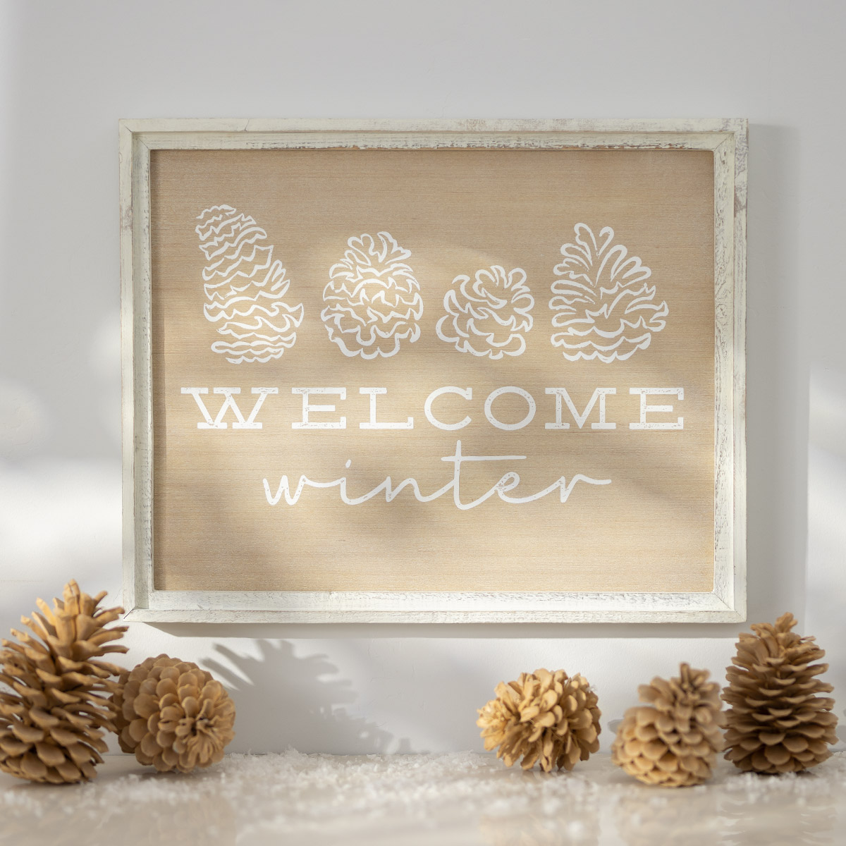 Chalk Couture. Winter Pinecones | Home Decor | Chalk Couture