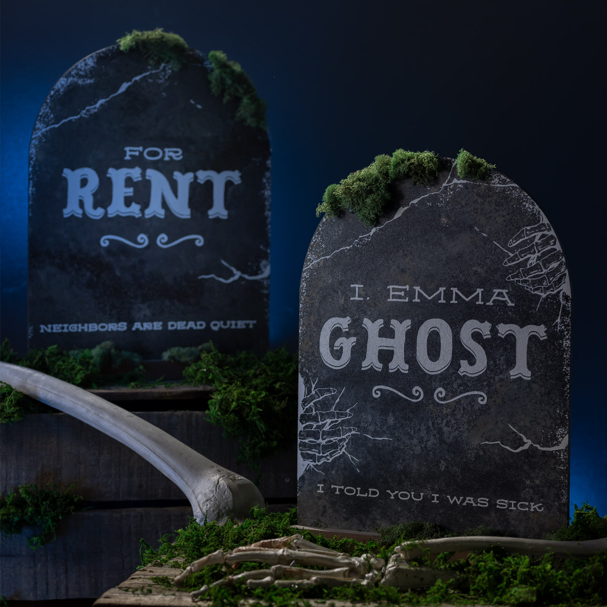 Chalk Couture. I Emma Ghost Tombstone | Home Decor | Chalk Couture