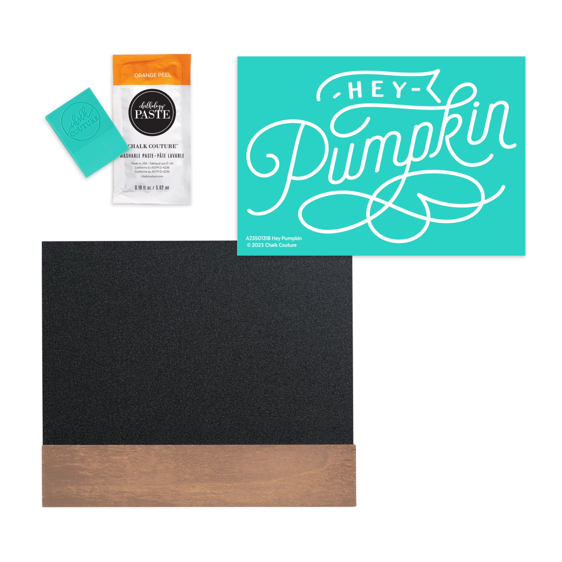 Chalk Couture. Hey Pumpkin Try-Me Kit | DIY | Chalk Couture