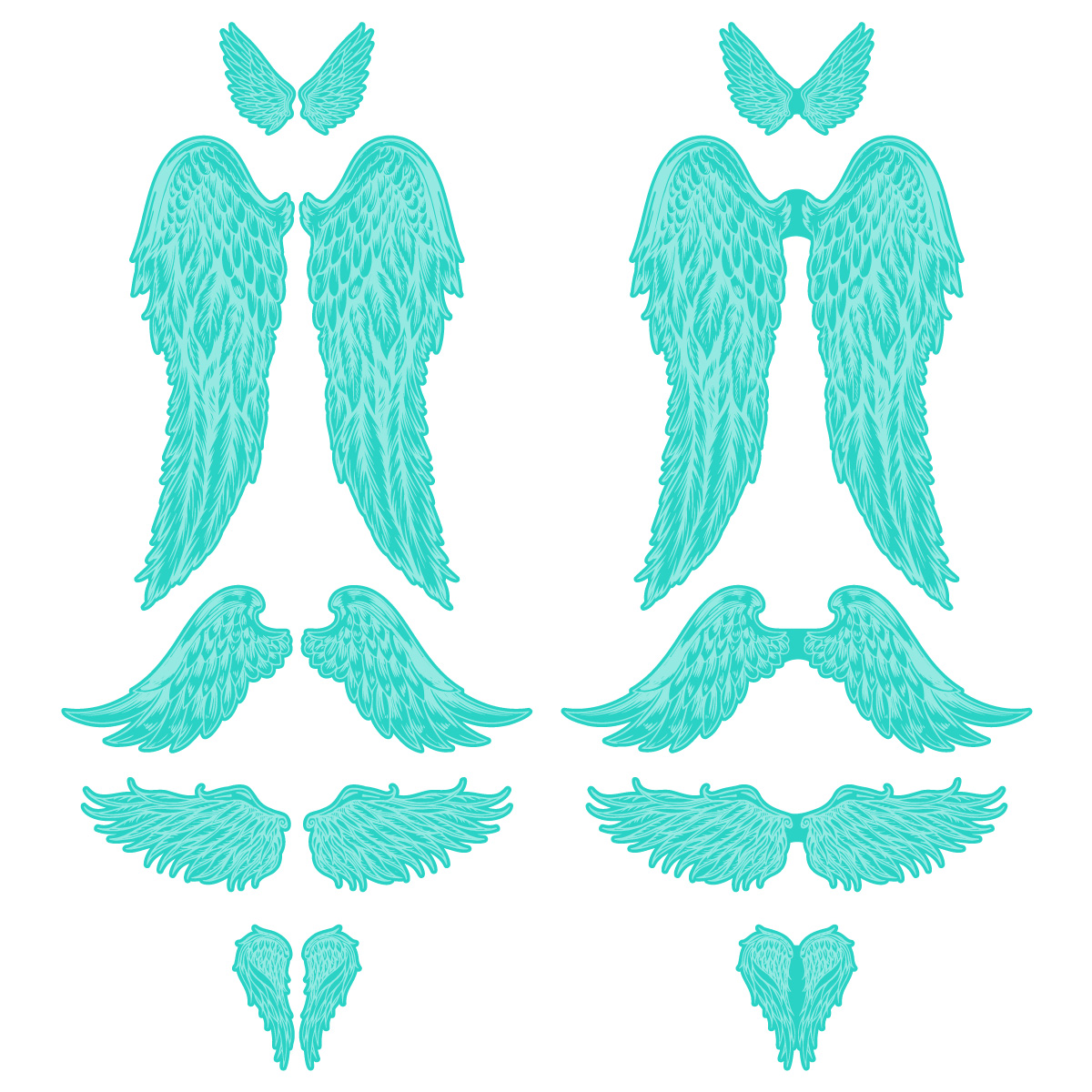 Chalk Couture. Angel Wings Digital Download | Chalk Couture
