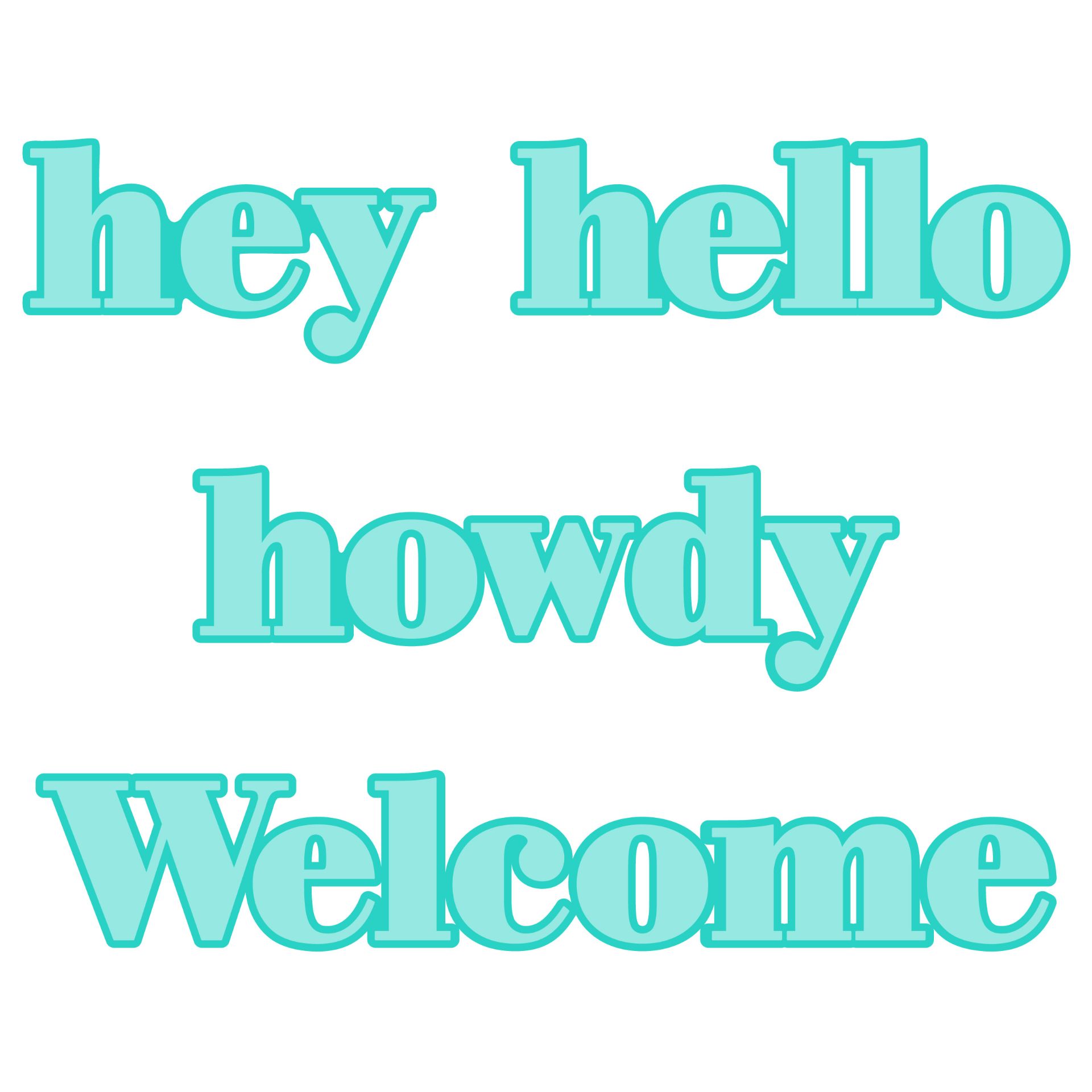 Chalk Couture. Welcome Words Digital Download | Chalk Couture