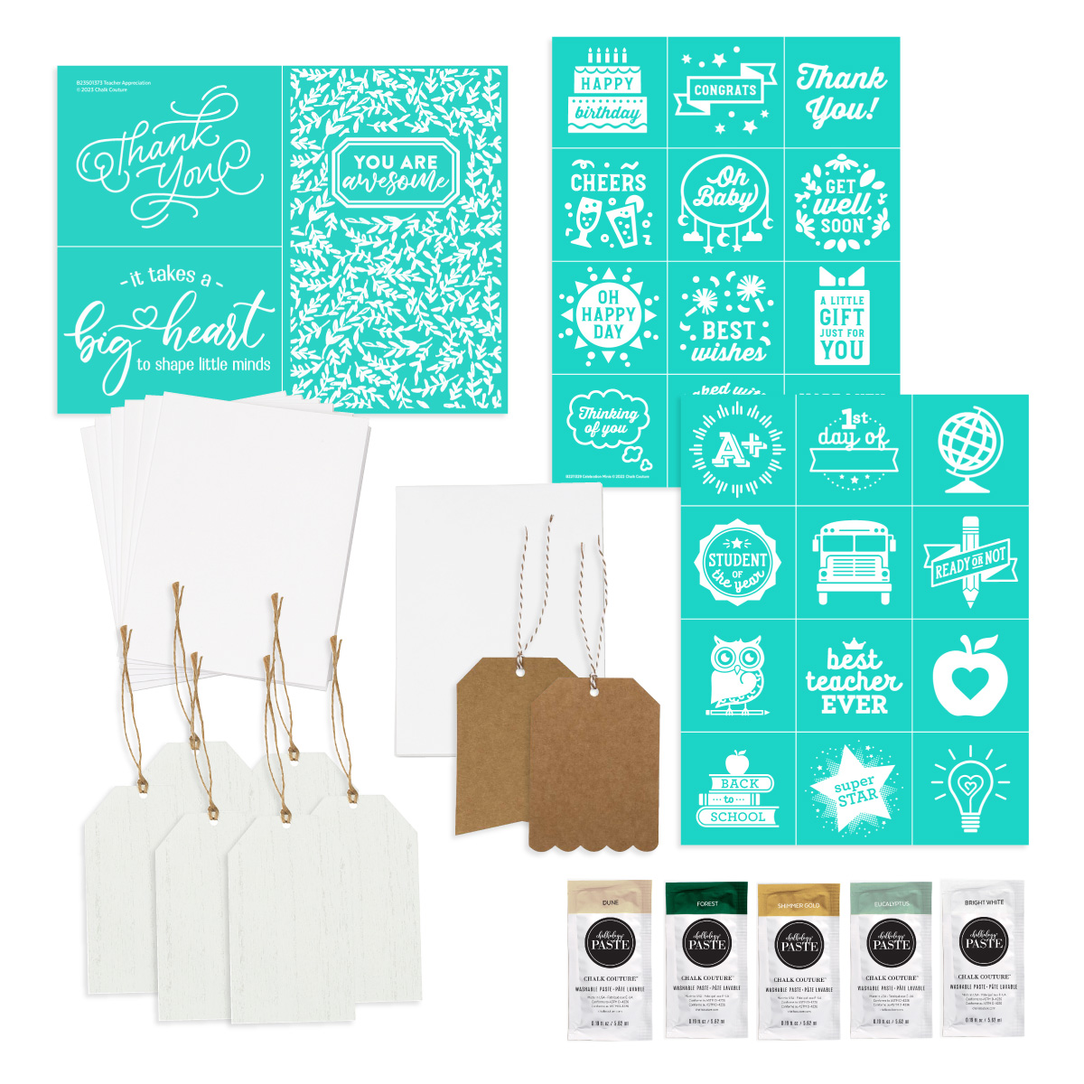 Chalk Couture. Teacher Appreciation - Back To School Kit | DIY | Chalk ...