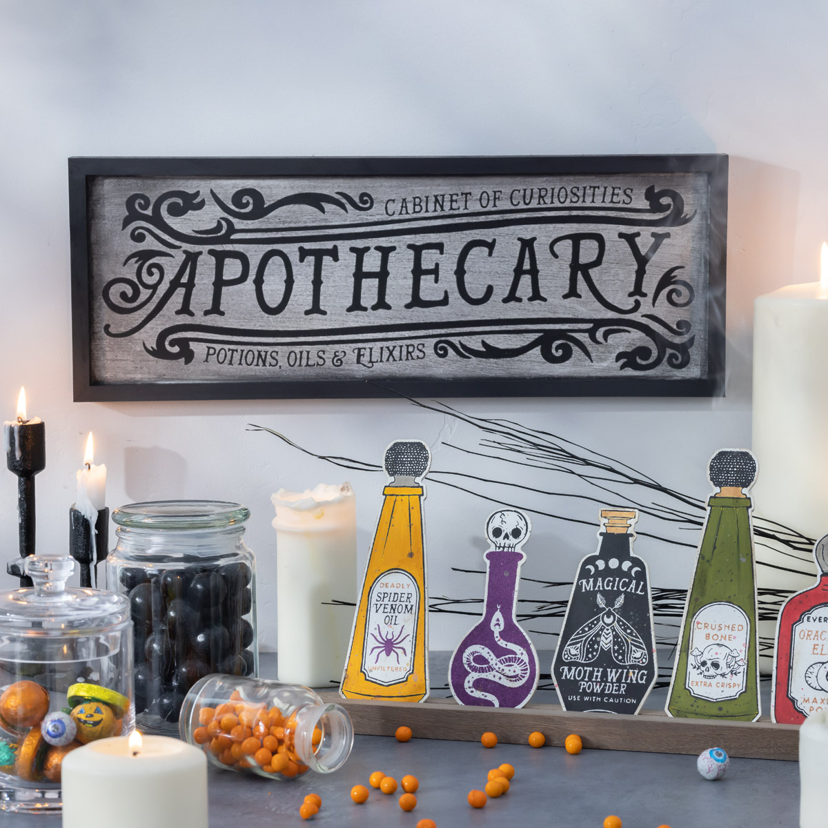 Chalk Couture. Chalkable Shapes Apothecary Cabinet | DIY | Chalk Couture