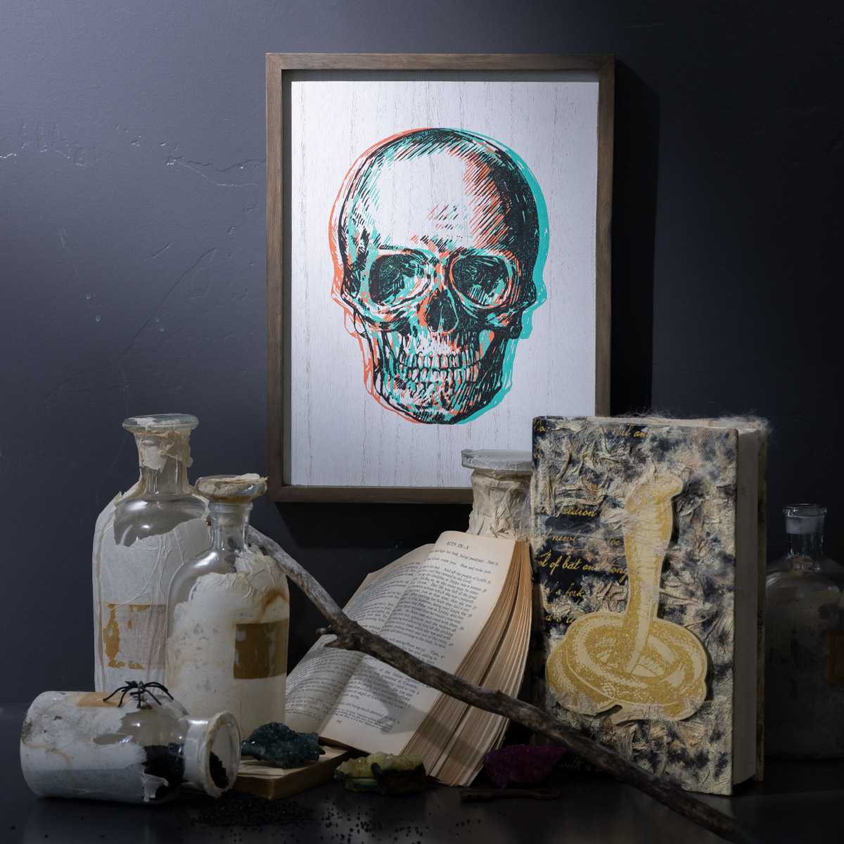 Chalk Couture. Chalkable Shapes Etched Skull | DIY | Chalk Couture
