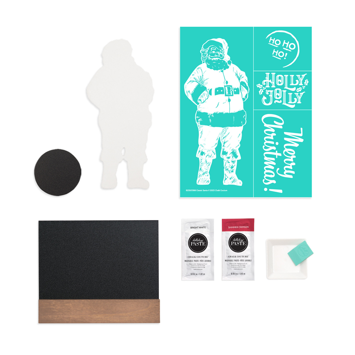 Chalk Couture. Classic Santa DIY Decor Kit | Home Decor | Chalk Couture