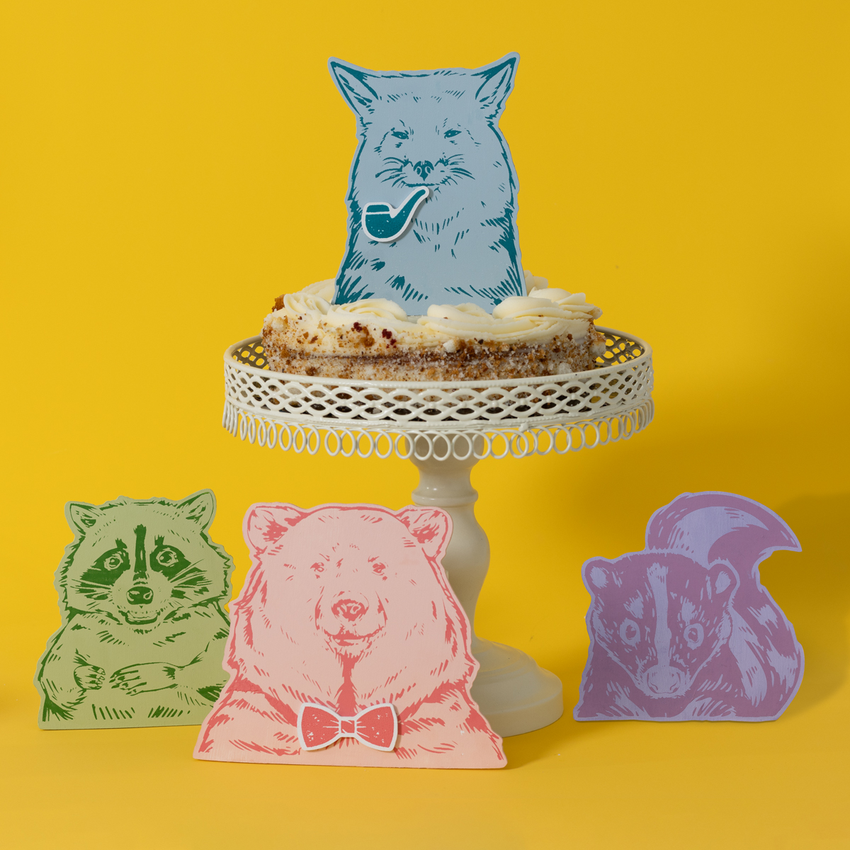 Chalk Couture. Woodland Animals Bundle | Chalk Couture