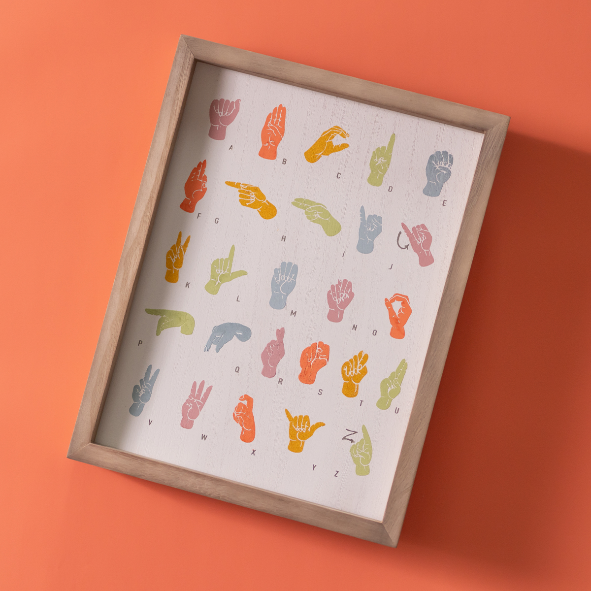 Chalk Couture. ASL Alphabet | Home Decor | Chalk Couture