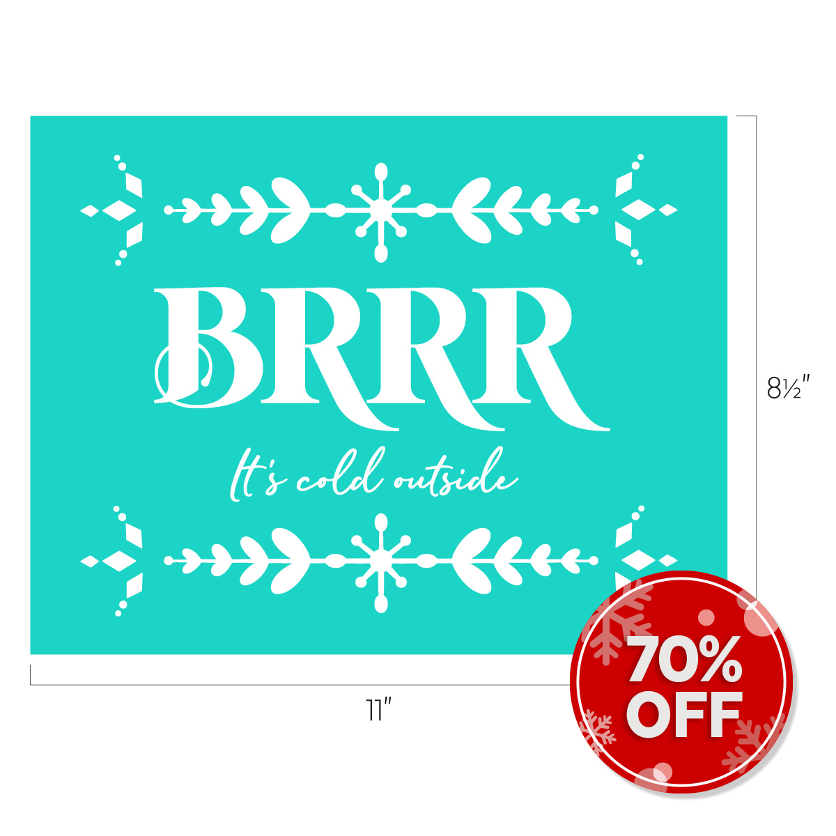 Chalk Couture. Brrr It's Cold Outside