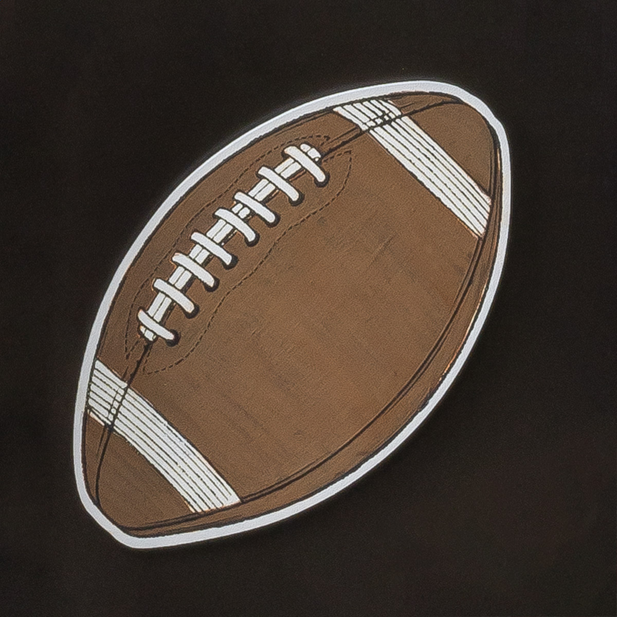 Chalk Couture. Chalkable Shapes Varsity - Football | DIY | Chalk Couture