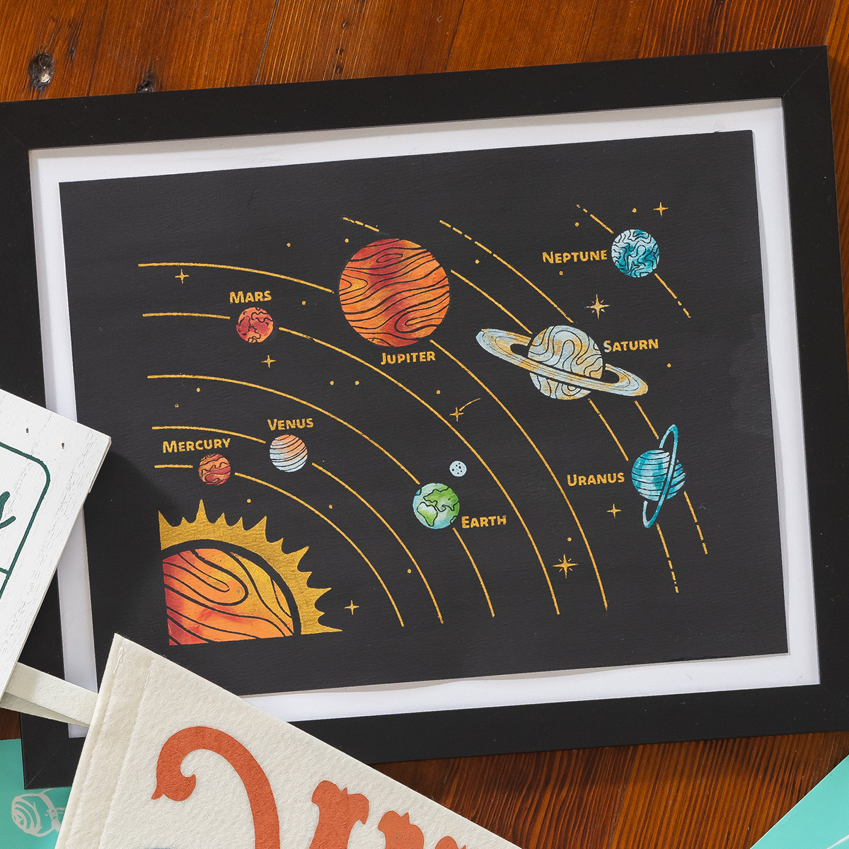 Chalk Couture. Solar System | Home Decor | Chalk Couture