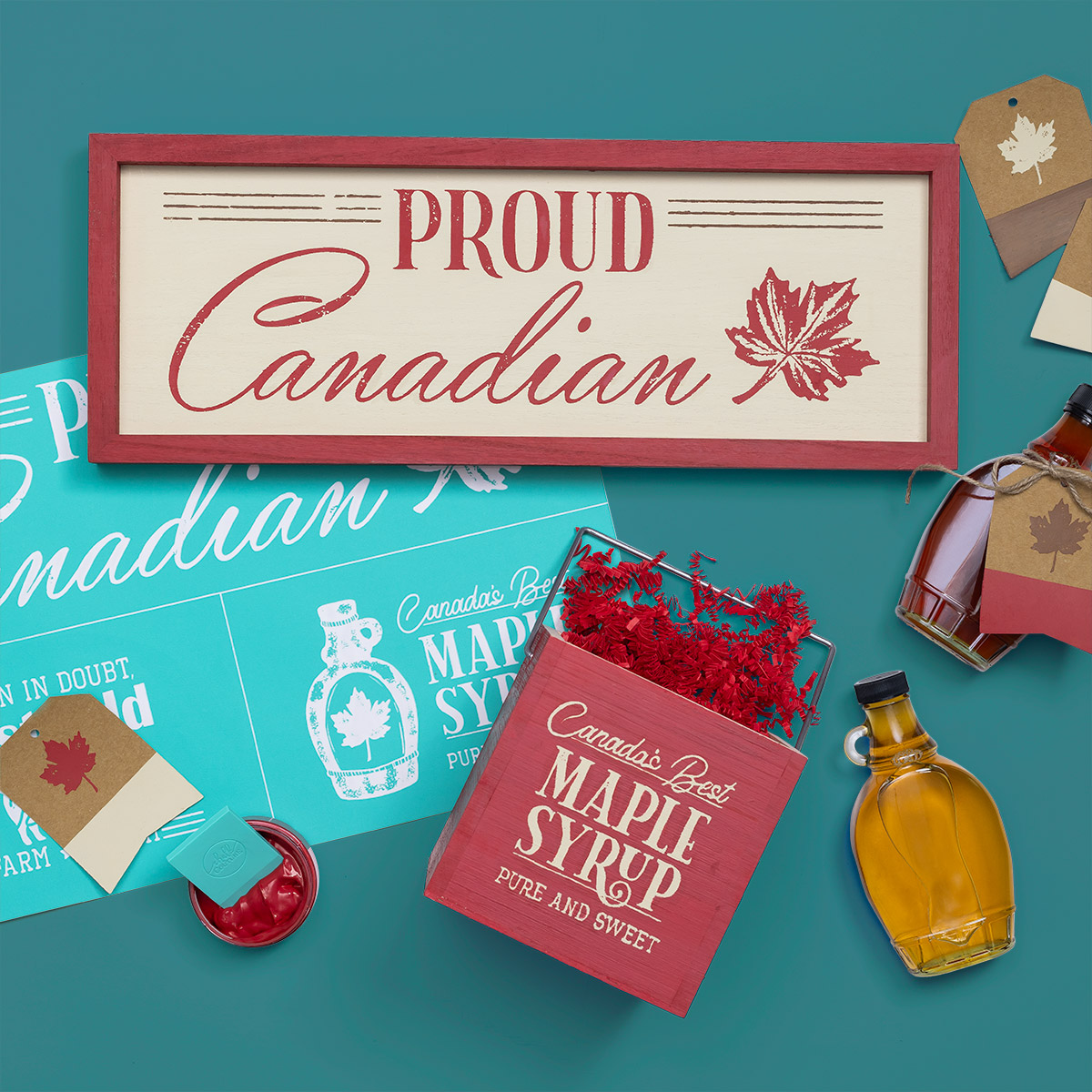 Chalk Couture. Proud Canadian | Home Decor | Chalk Couture