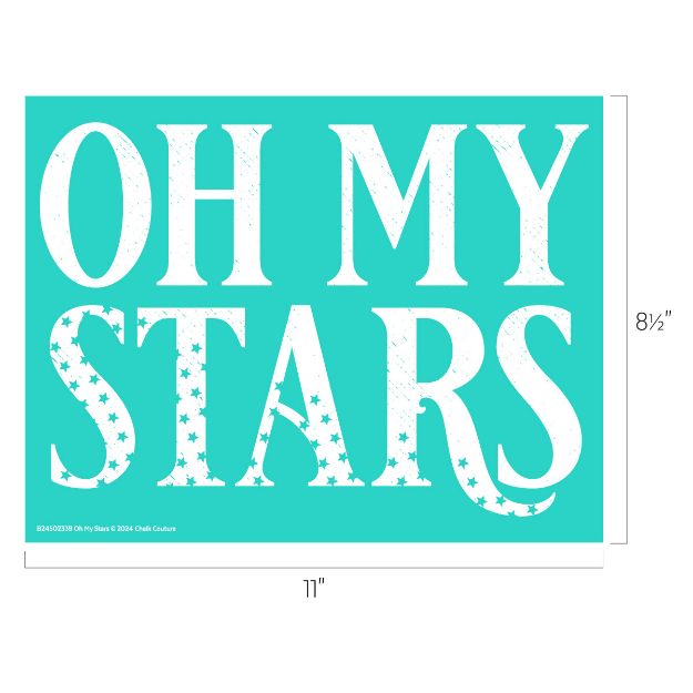 Chalk Couture. Oh My Stars | Home Decor | Chalk Couture