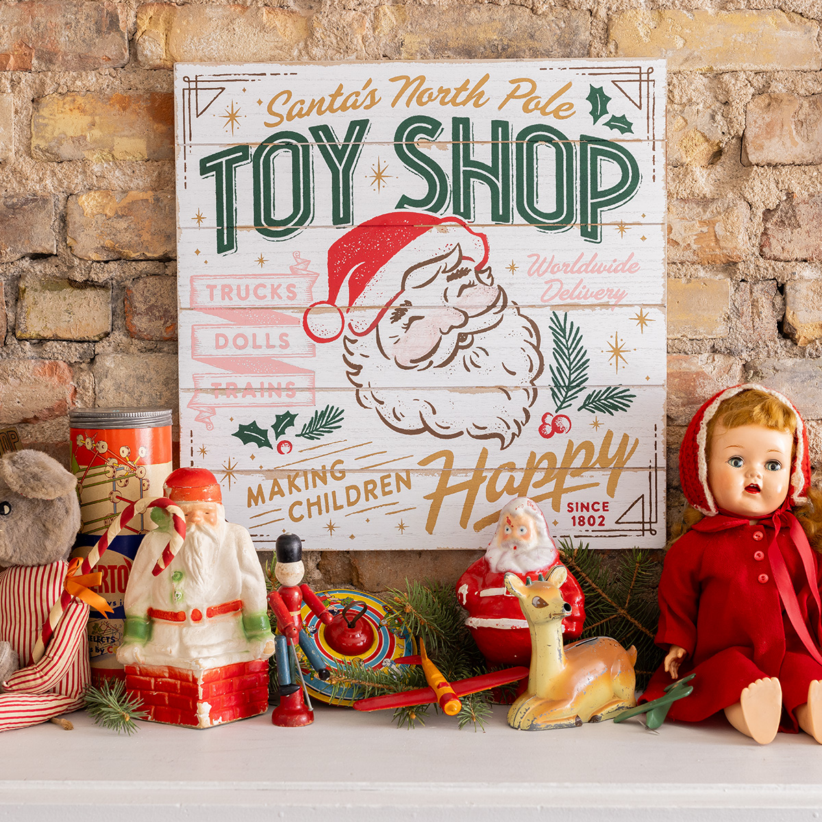 Chalk Couture. Santa's Toy Shop | Home Decor | Chalk Couture