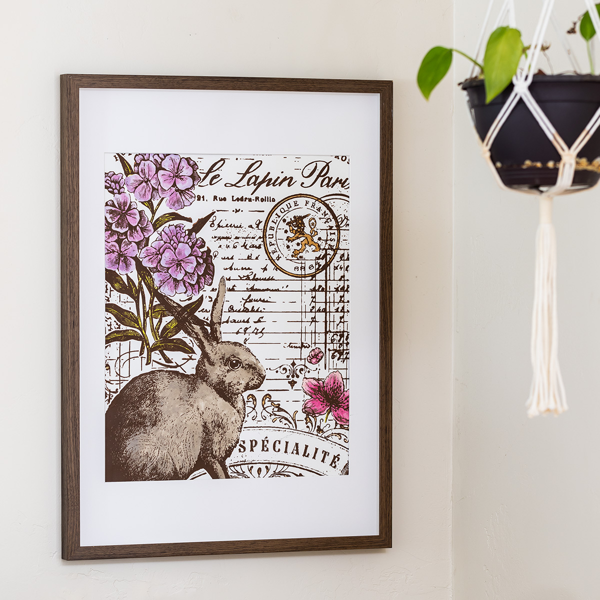 Chalk Couture. The Parisian Rabbit | Home Decor | Chalk Couture