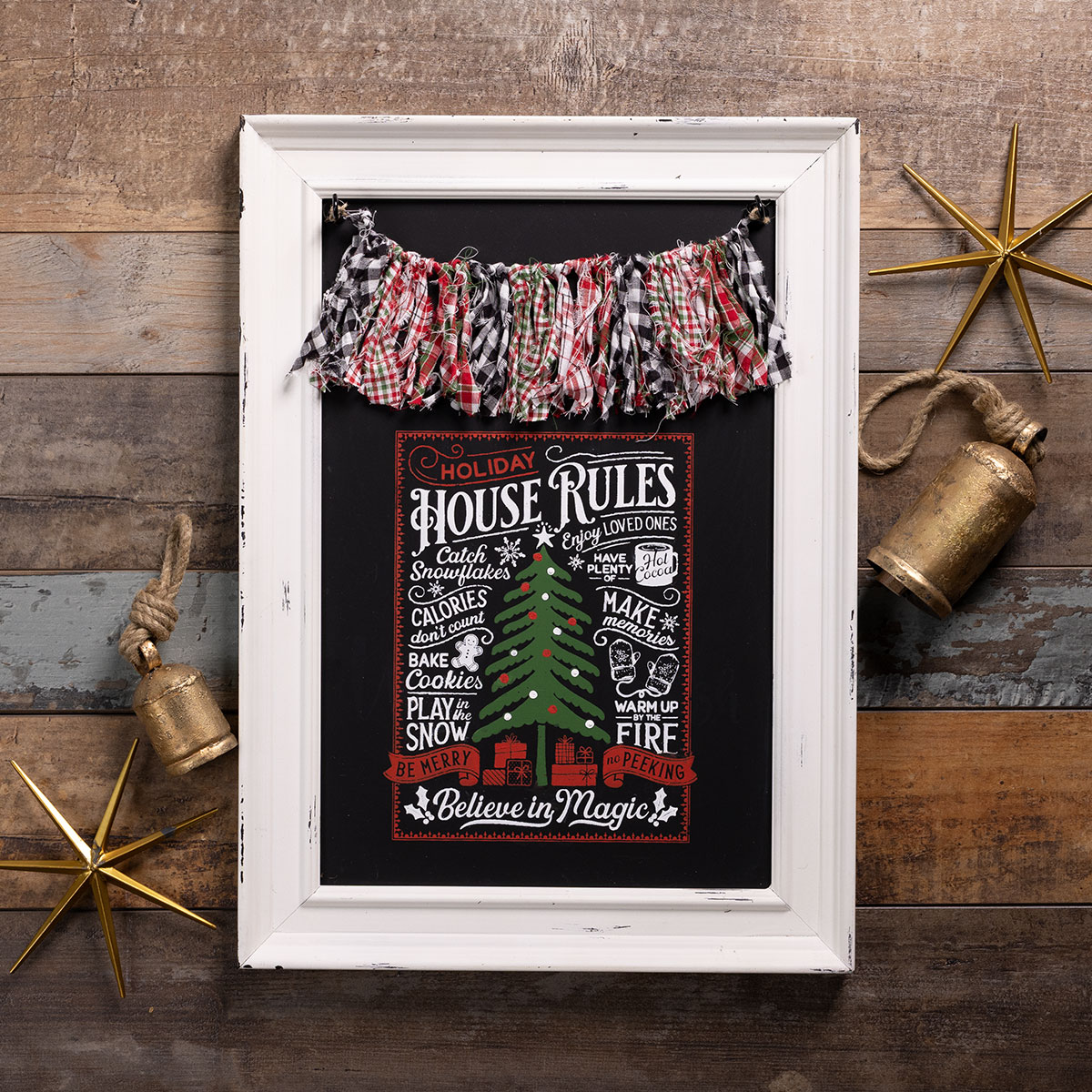 Chalk Couture. Holiday House Rules | Home Decor | Chalk Couture