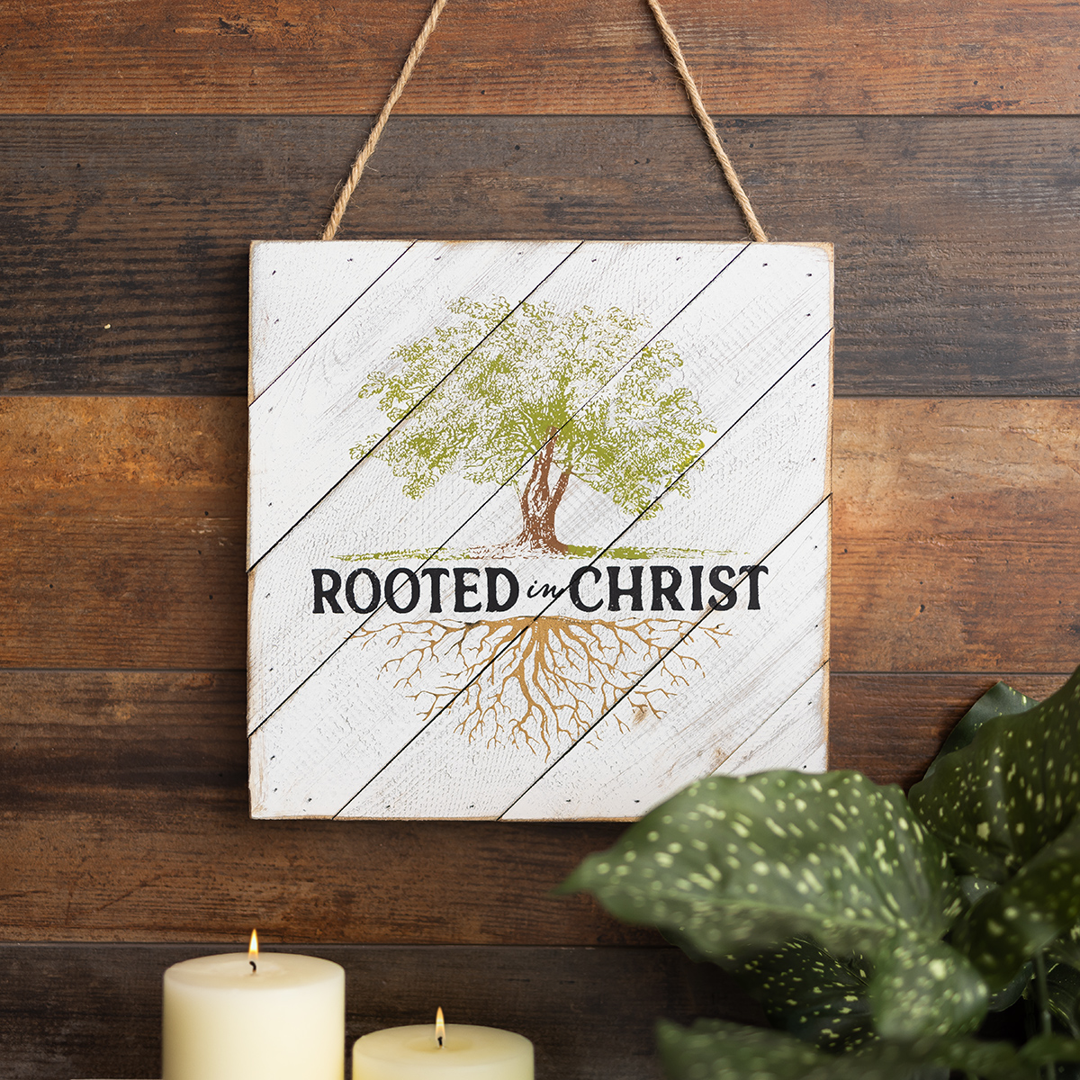 Chalk Couture. Rooted In Christ | Home Decor | Chalk Couture
