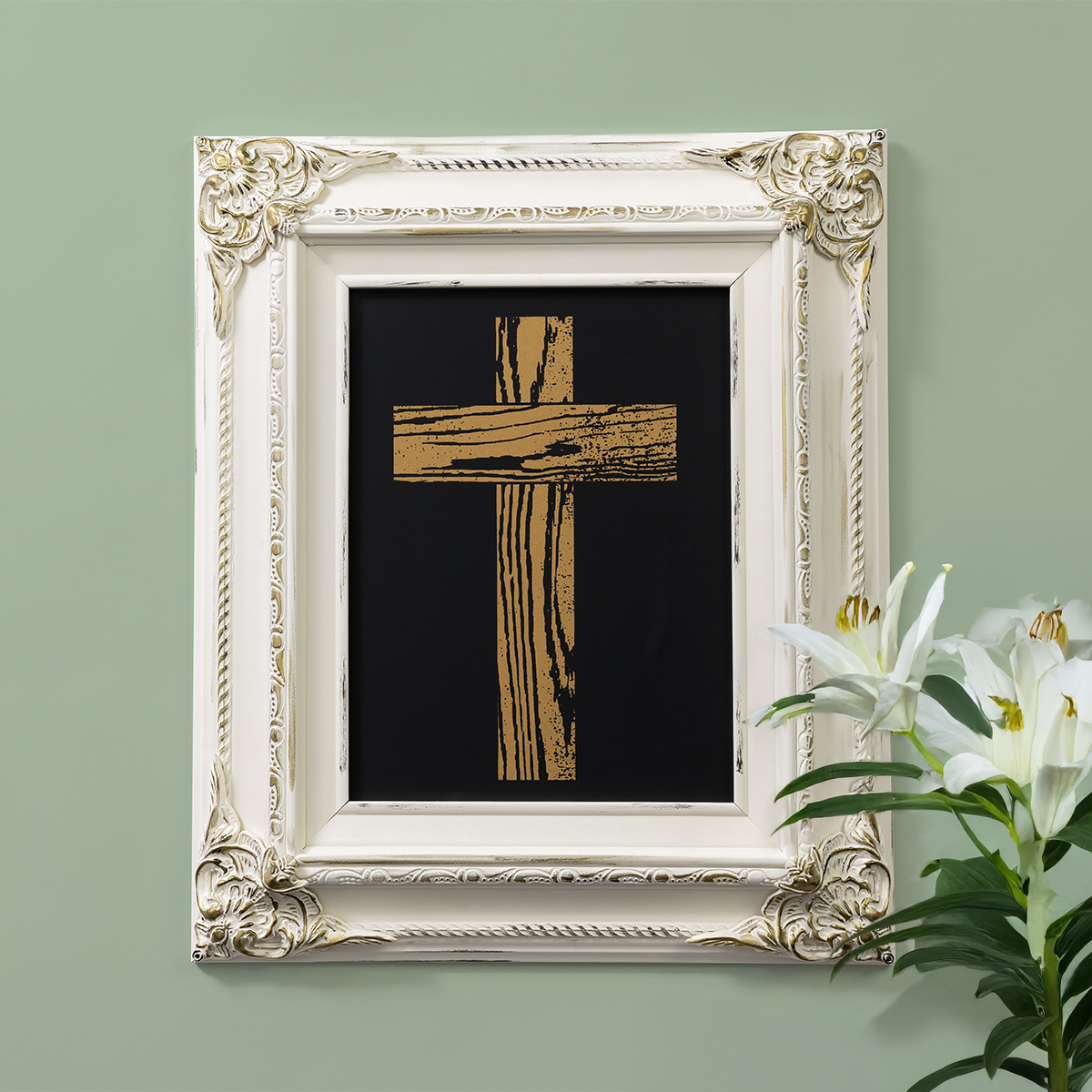 Chalk Couture. Rustic Cross | Home Decor | Chalk Couture